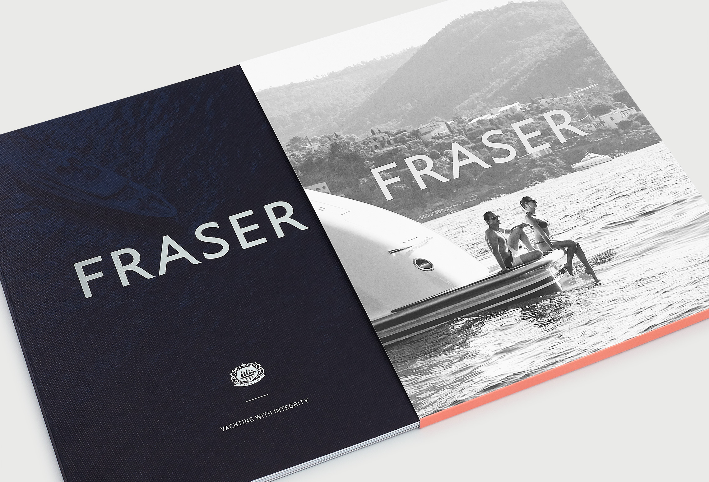 Fraser Yachts brand identity refresh 2017