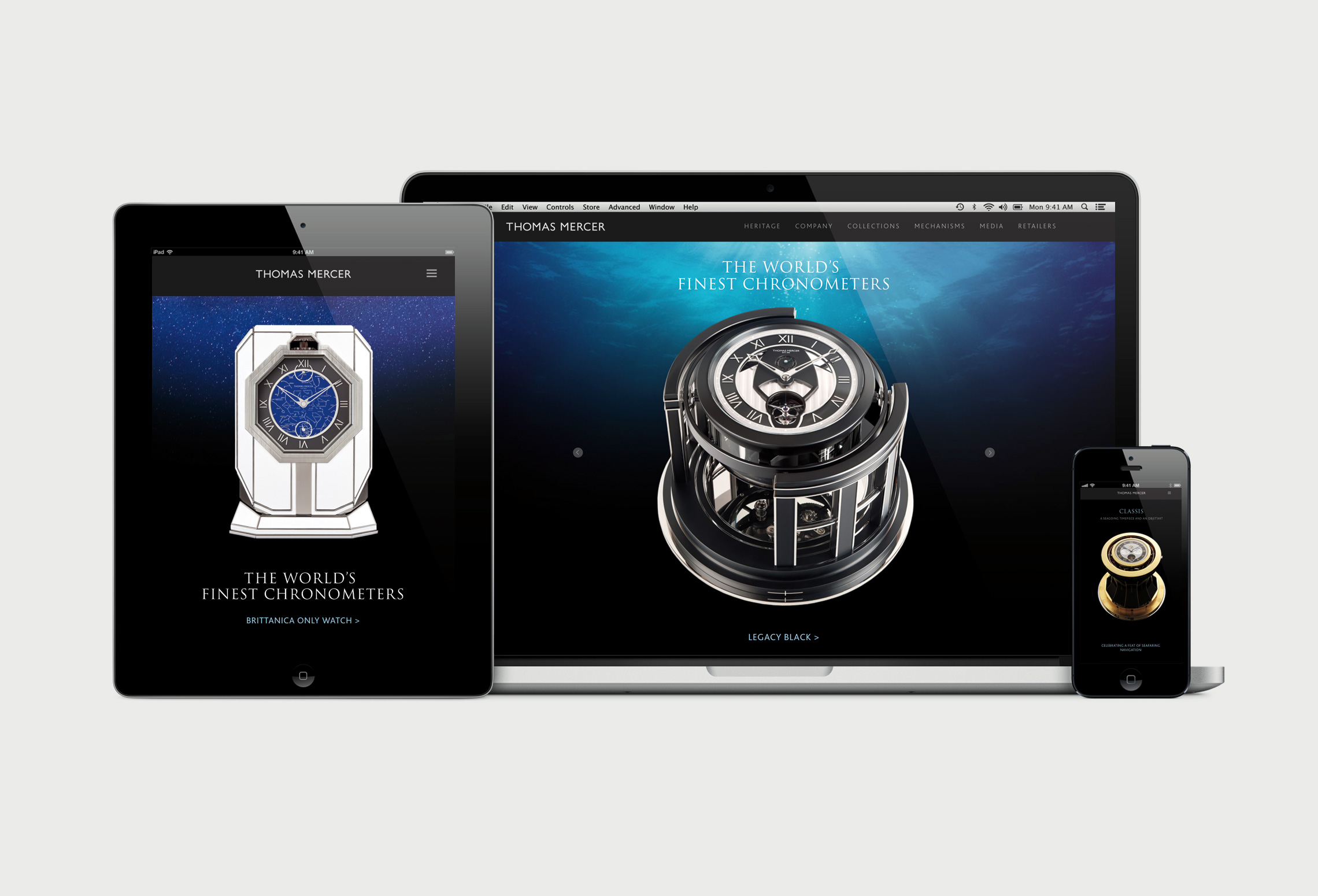 Thomas Mercer brand identity